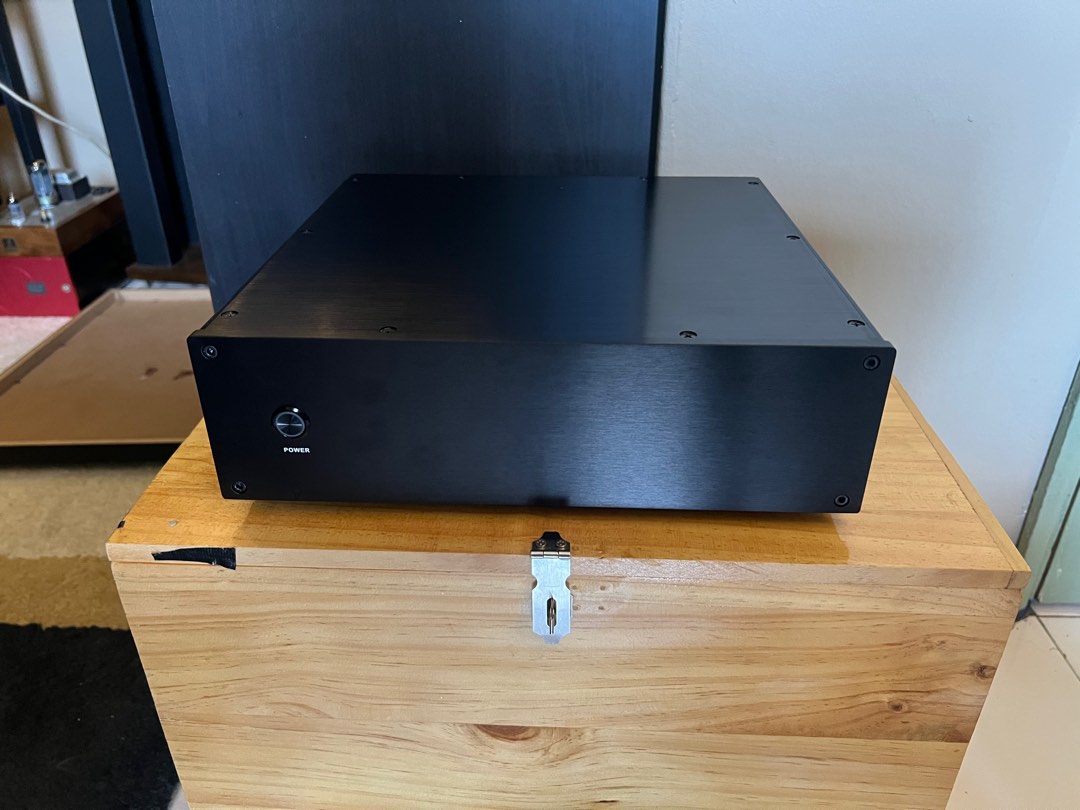 Tube Phono Stage Amplifier based on EAR 834P (MM) with 3 x ECC83 tubes ...