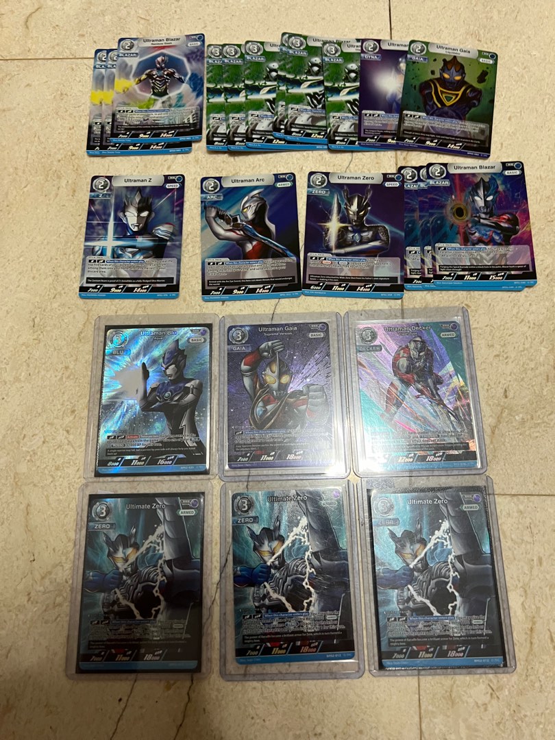 Ultraman Card Game BP01 BP02, Hobbies & Toys, Toys & Games on Carousell