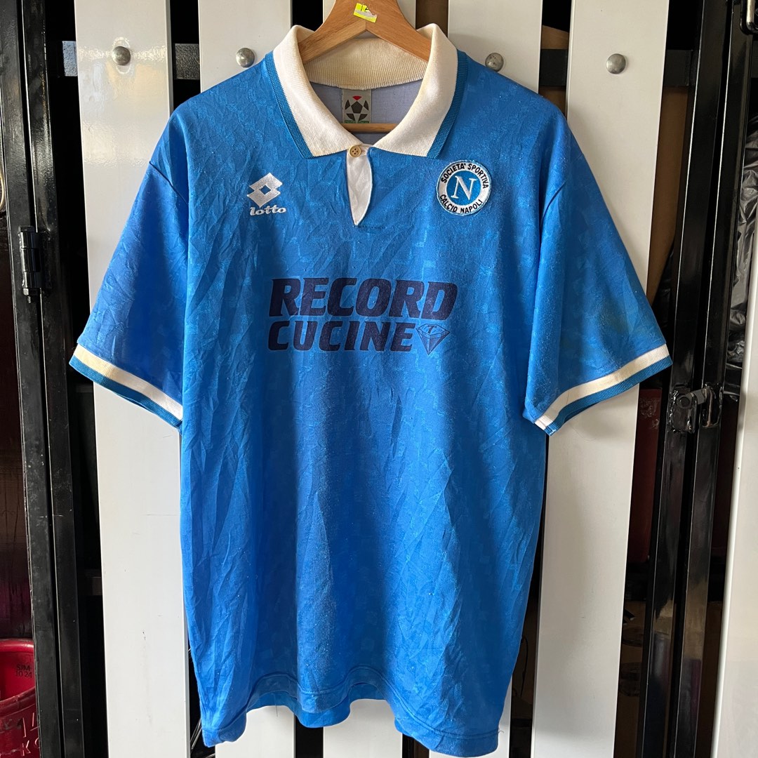 Vintage Napoli 1994/96 Home Kit Jersey, Men's Fashion, Tops & Sets ...