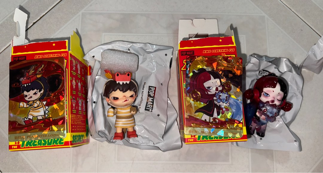 [WTS] Loong Presents Popmart Hirono Prankster Loong SP SKULLPANDA ...