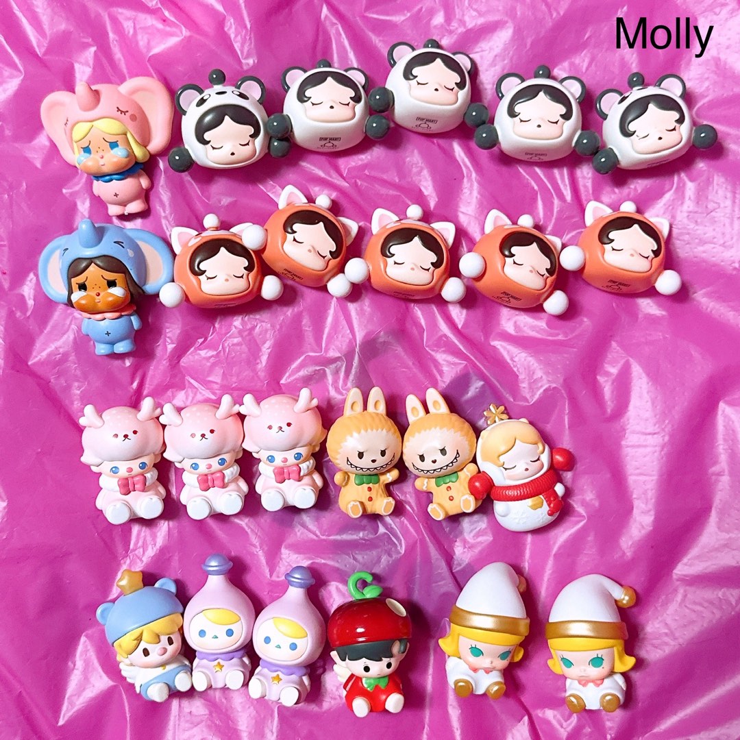 [WTS] POPMART POPBEAN Labubu Skullpanda Molly Crybaby Dimoo Twinkle ...