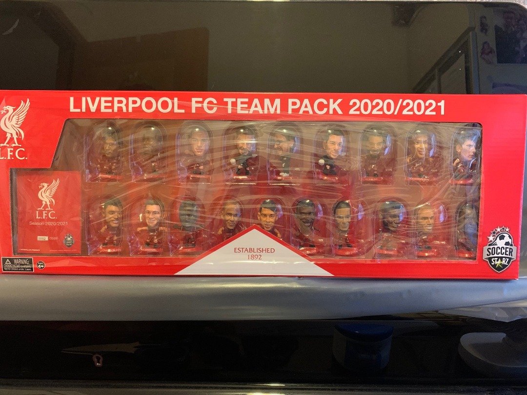 20-21 利物浦 liverpool LFC TEAM SOCCERSTARZ PACK 足球 公仔 figures corinthian ...