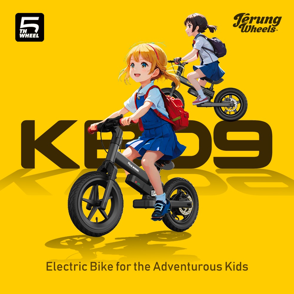 5th Wheel KB09 Electric Bike for Kids, Sports Equipment, Sports & Games ...