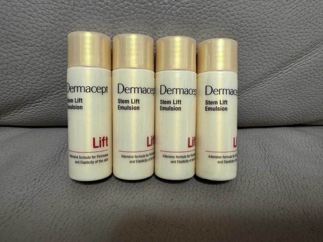 包順豐!! (4支total 72ml) Dermacept Stem Lift Emulsion 幹細胞緊緻乳液 18ml x 4, 美容 ...