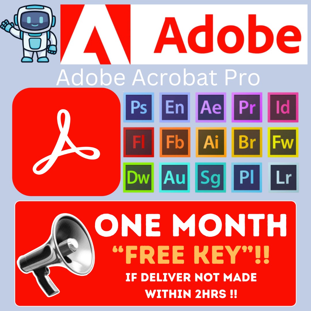 ⭐ Adobe Lifetime Latest Master Collection Creative Cloud Suite Lifetime Software Acrobat Pro