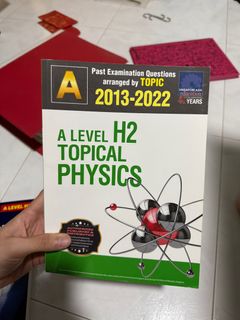 A level H2 Physics topical TYS (2014-2023), Hobbies & Toys, Books ...