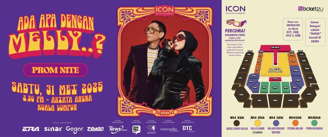 Ada Apa dengan Melly (prom nite), Tickets & Vouchers, Event Tickets on Carousell