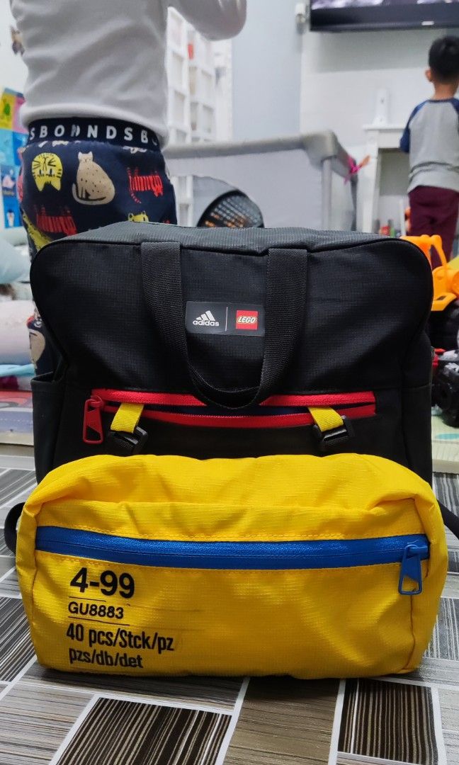Adidas x lego backpack, Babies & Kids, Babies & Kids Fashion on Carousell