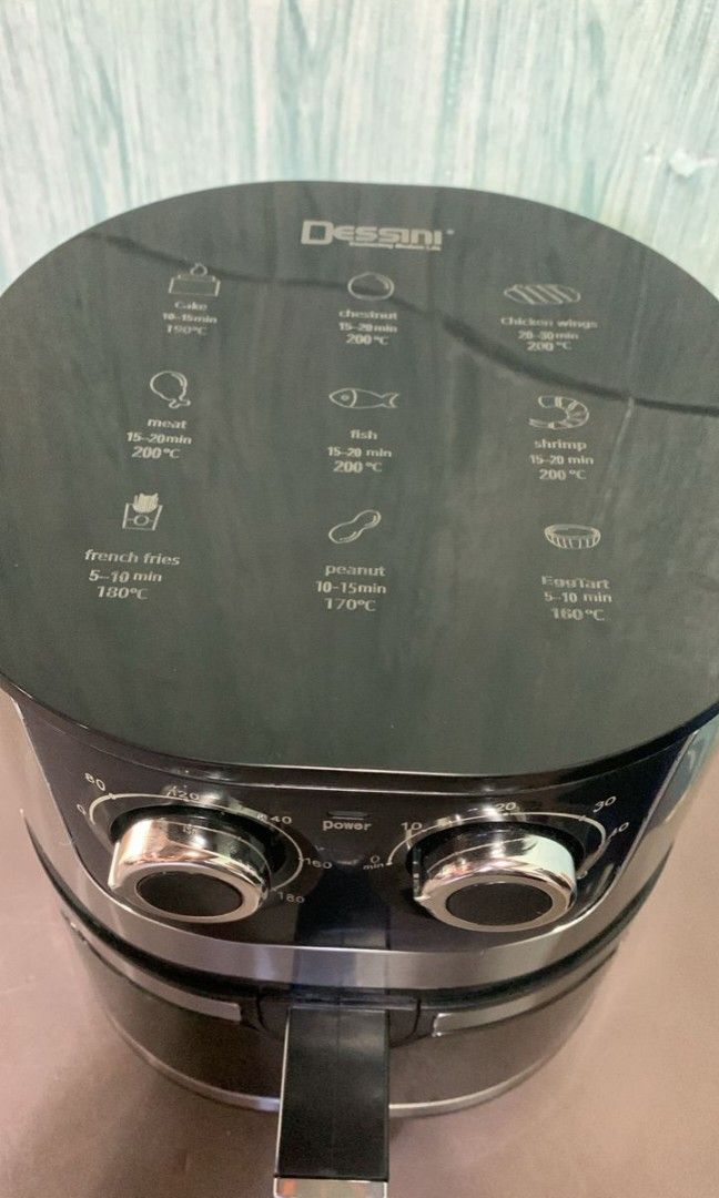 ANALOG TIMER 4.5L AIR FRYER, TV & Home Appliances, Kitchen Appliances ...