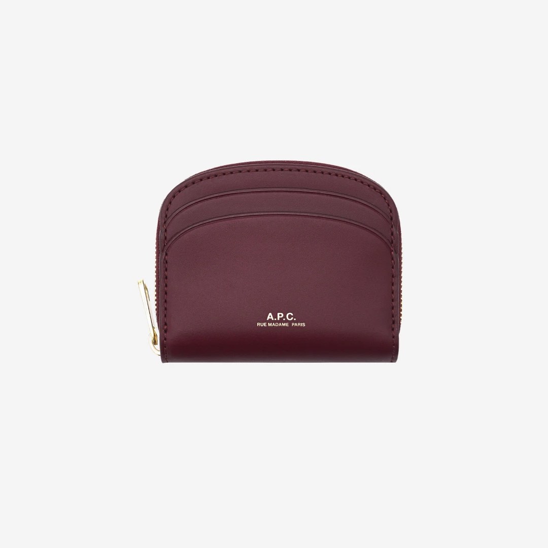 APC demi-lune half moon wallet, Women's Fashion, Bags & Wallets ...