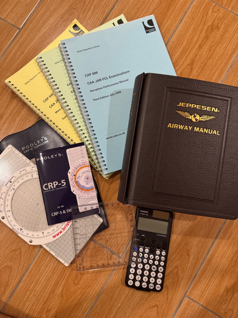 ATPL GSPRM JEPPESEN AIRWAYS MANUAL CRP-5 NAVIGATION PROTRACTOR CAPs, Hobbies & Toys, Books ...