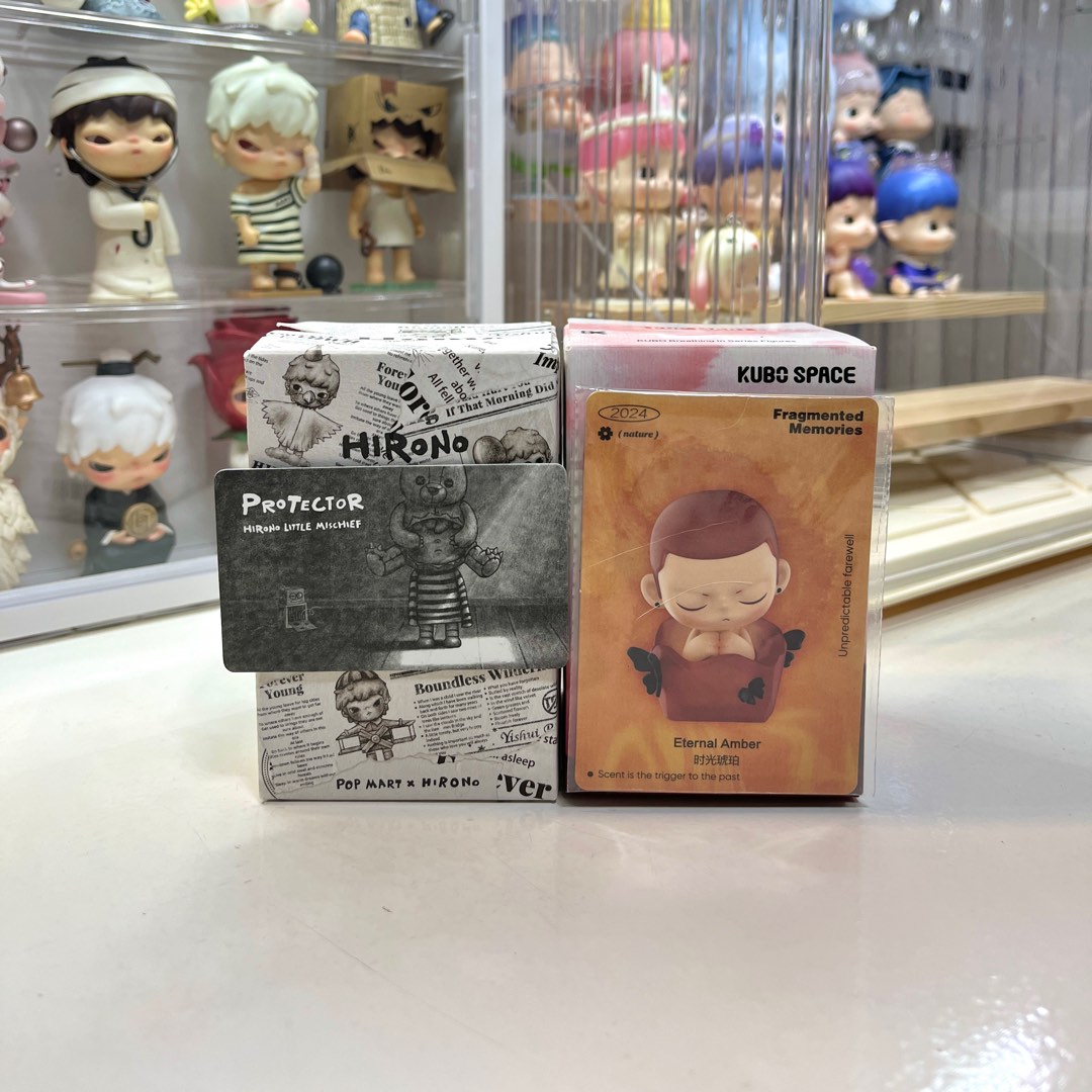Authentic Popmart Hirono Little Mischief Protector, Hobbies & Toys ...