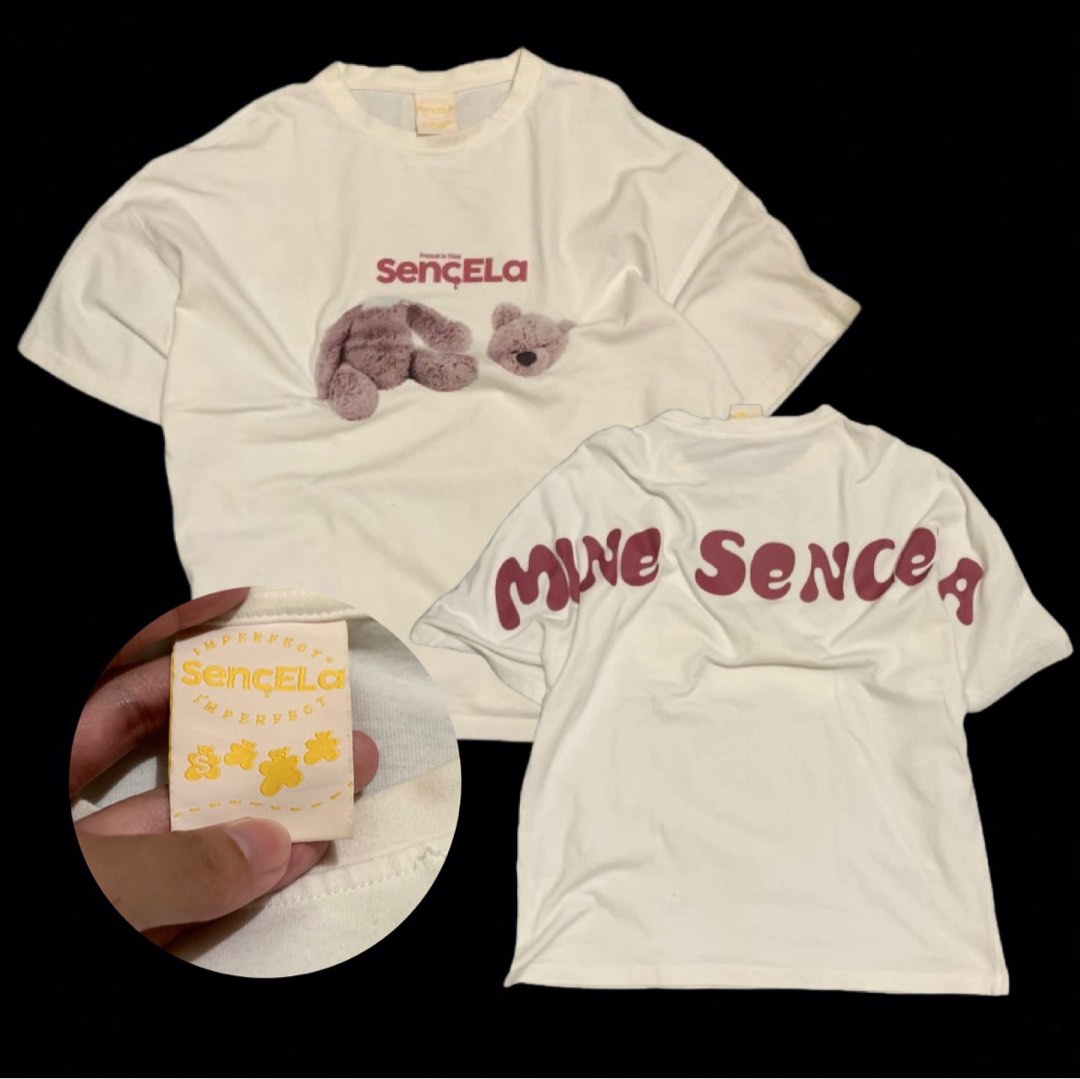 authentic sencela crop shirt, Men's Fashion, Tops & Sets, Tshirts ...