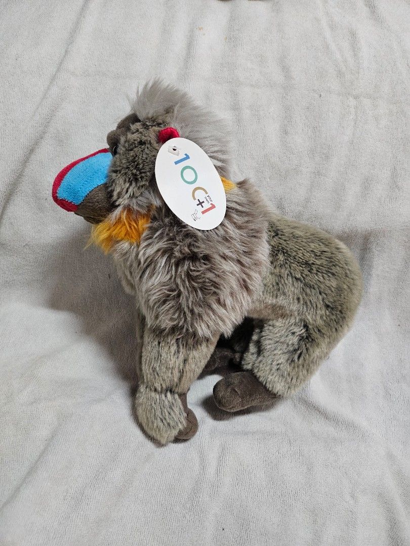 Authentic TST Japan Mambo The Mandrill (Rafiki) Plush Soft Toy, Hobbies ...