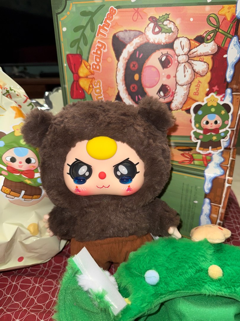 Baby three/ bb3 christmas 400% plush toy doll/ christmas tree/ bear ...
