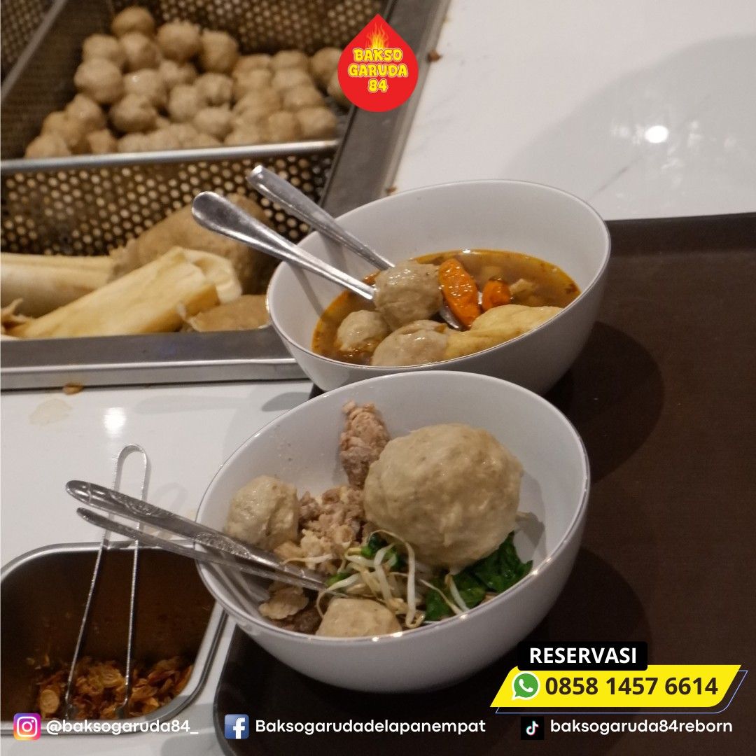 Bakso dan pangsit goreng renyah di Bintara Bekasi, BAKSO GARUDA 84 ...