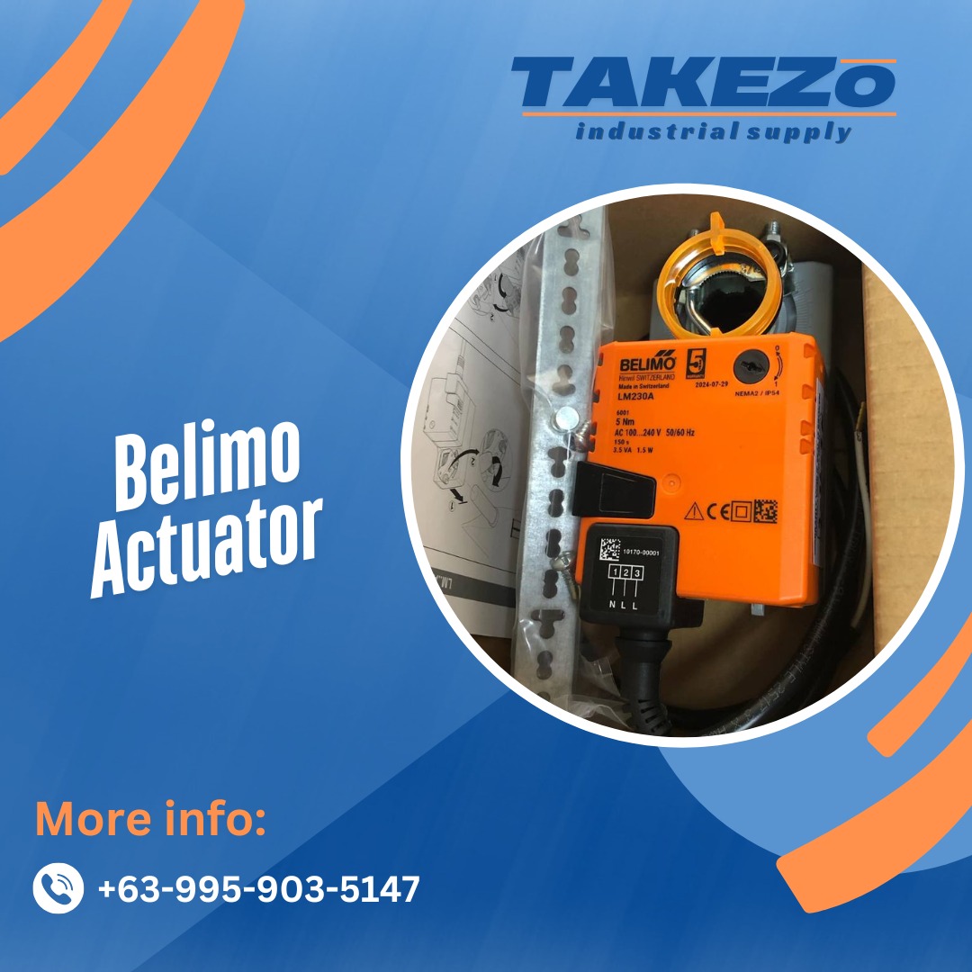 BELIMO ACTUATOR, Commercial & Industrial, Construction & Building Materials on Carousell