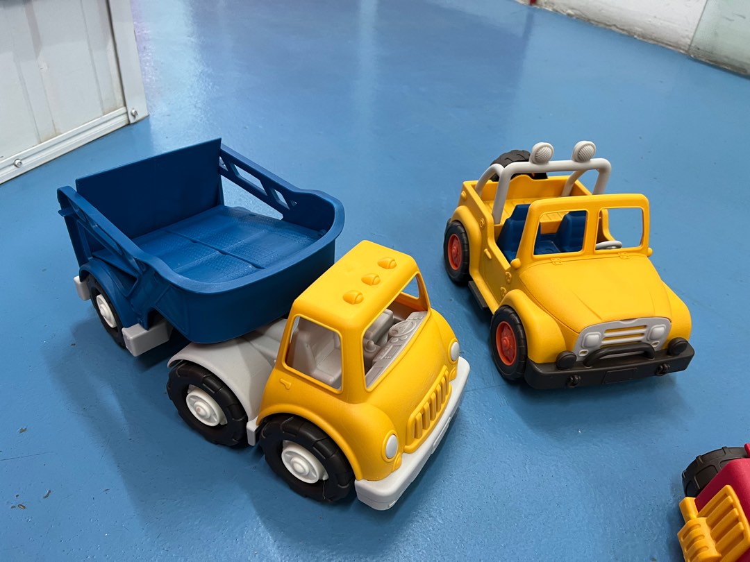 Big Toy Cars, Trucks, Caravan, Babies & Kids, Infant Playtime on Carousell