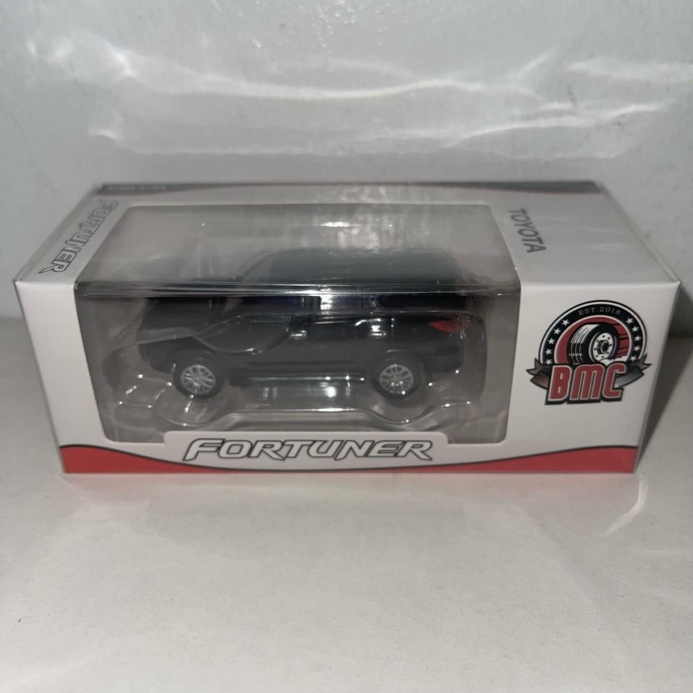 BM Creations BMC 1/64 Scale Toyota FORTUNER 2018 Black LHD Die-cast Car ...