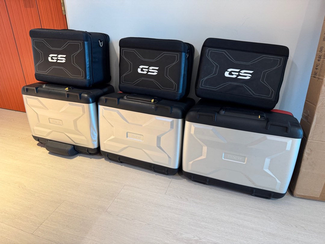 BMW R1200 1250GS Vario top box pannier, Motorcycles, Motorcycle ...