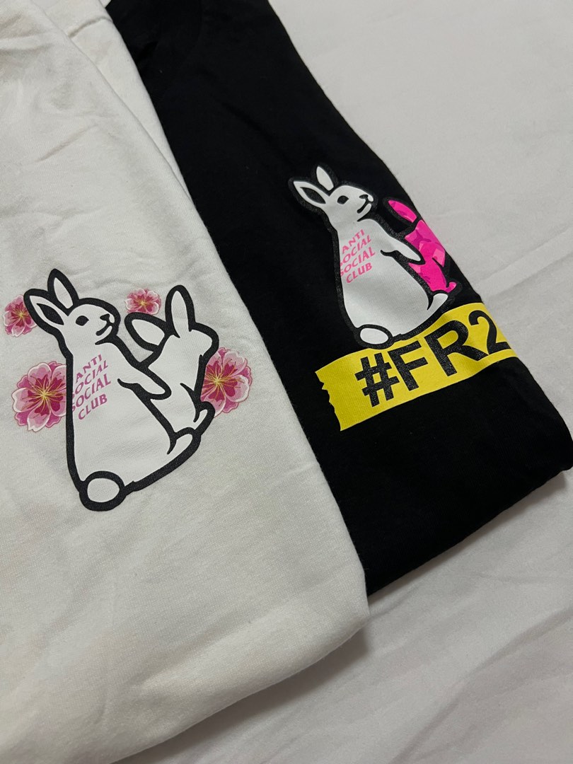 BNWT Anti Social Social Club ASSC FR2 Tshirt, Men's Fashion, Tops & Sets, Tshirts & Polo Shirts ...