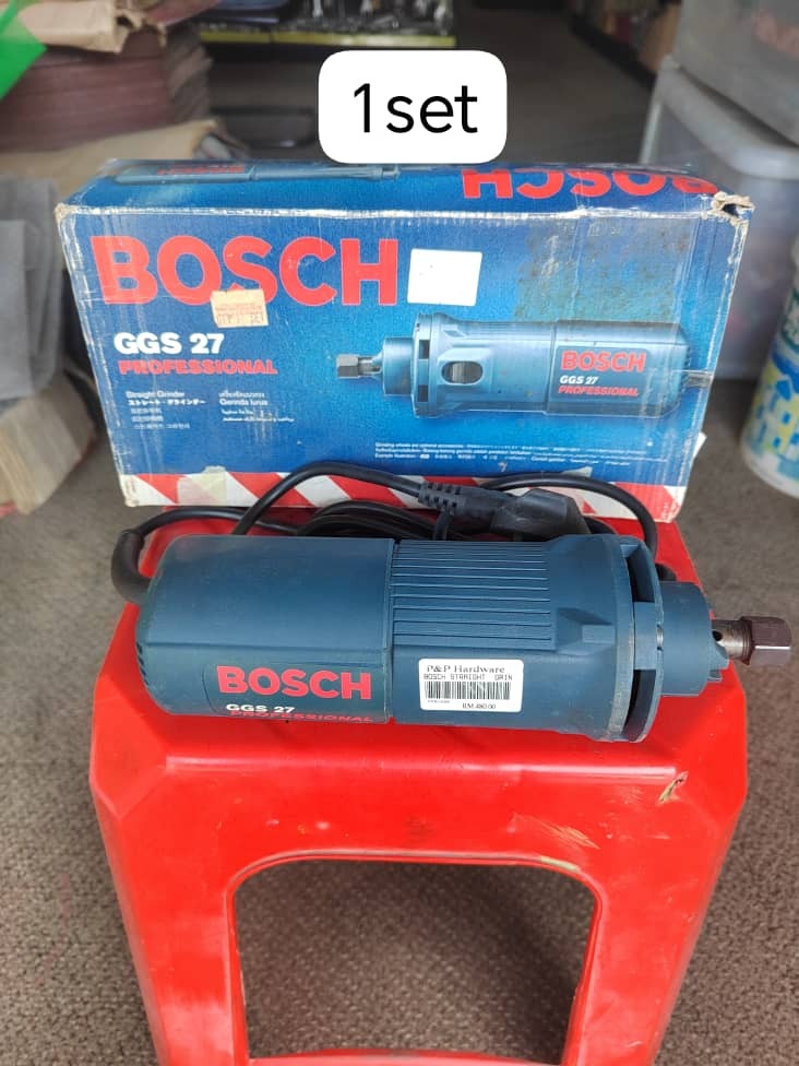 BOSCH Gerinda Lurus 25mm 500W GGS-27, Furniture & Home Living, Home ...
