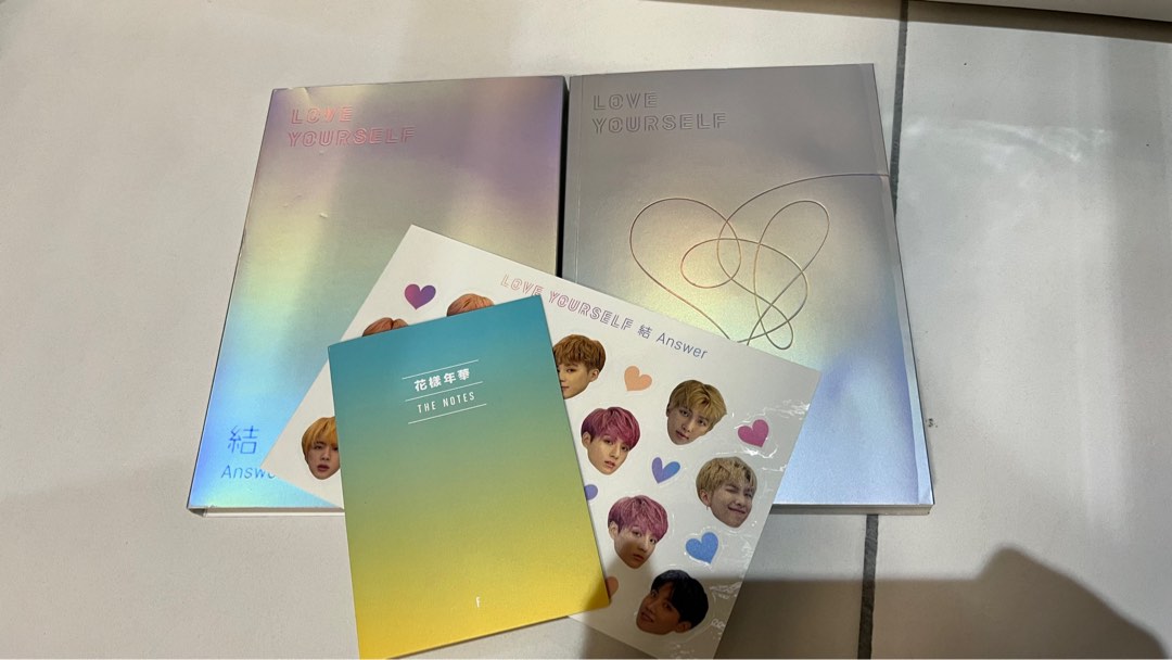 BTS LY Answer - ver.F album, Hobbies & Toys, Collectibles & Memorabilia ...