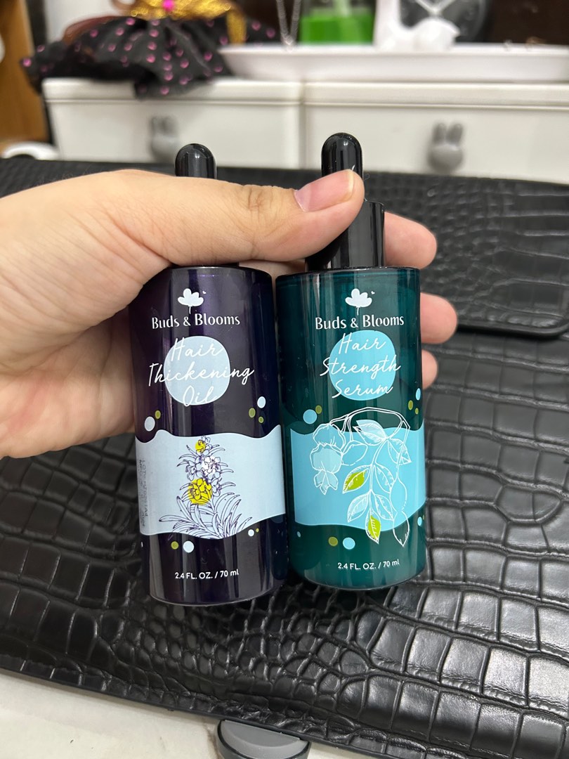 Buds & Blooms hair oil & serum, Beauty & Personal Care, Hair on Carousell