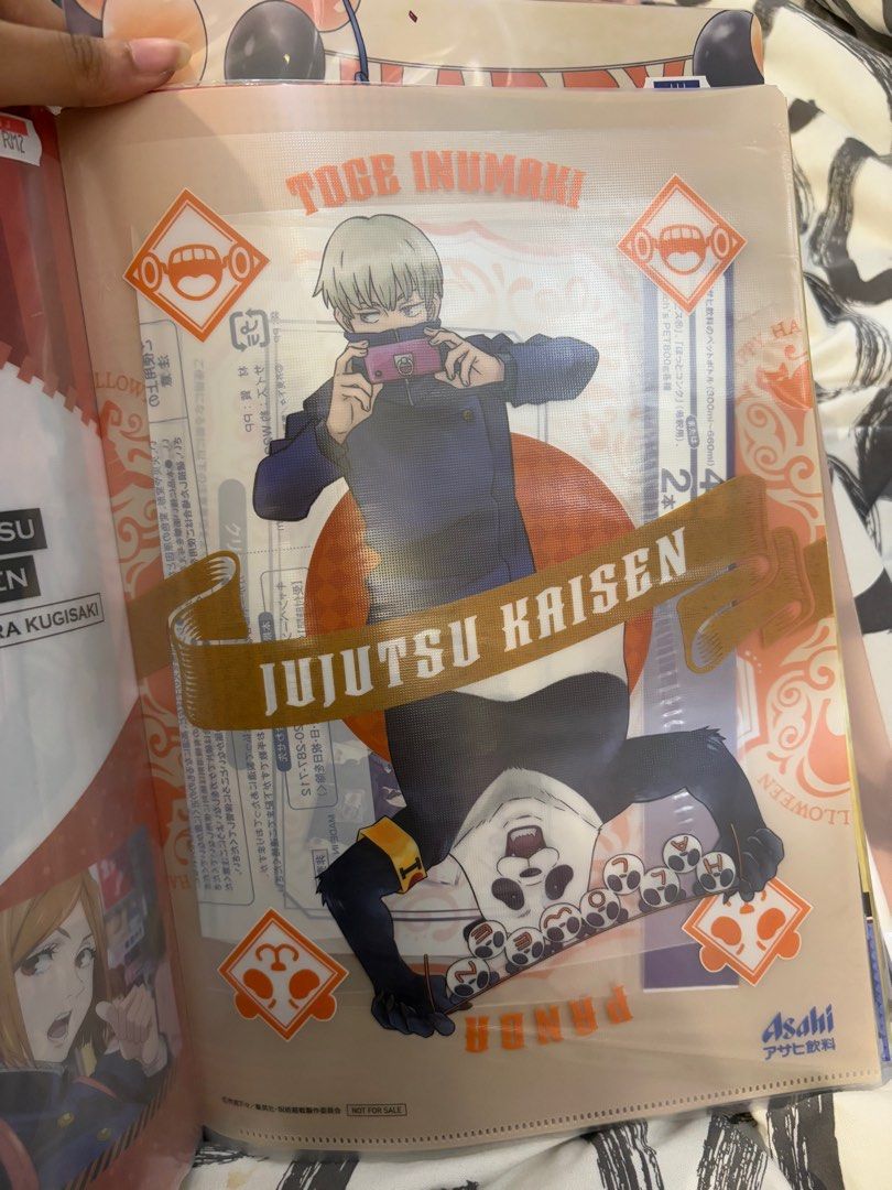 BULK Set Jjk Gojo Yuta Nobara Megumi Yuji Panda Toge Files, Hobbies ...