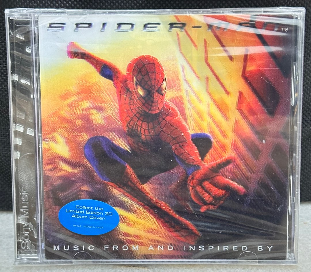 (CD) Spider-Man: Music From And Inspired By, Hobbies & Toys, Music ...
