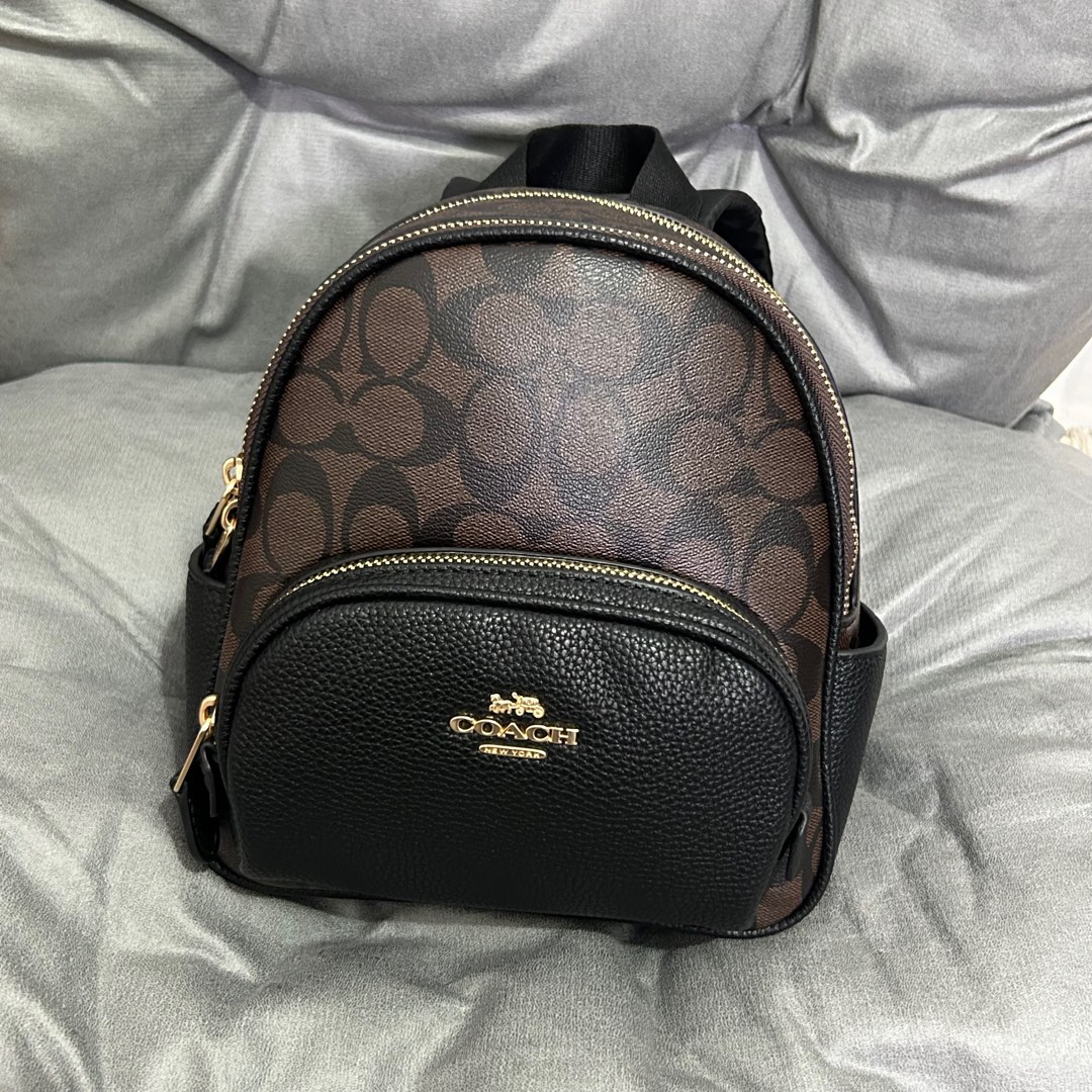Coach Mini Court Backpack, Luxury, Bags & Wallets on Carousell