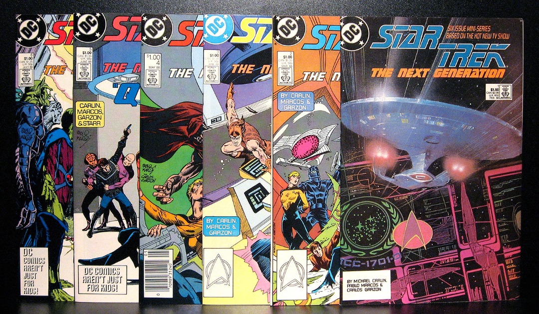 COMICS: DC: Star Trek: The Next Generation #1-6 (1988), 1st DC Comics ...