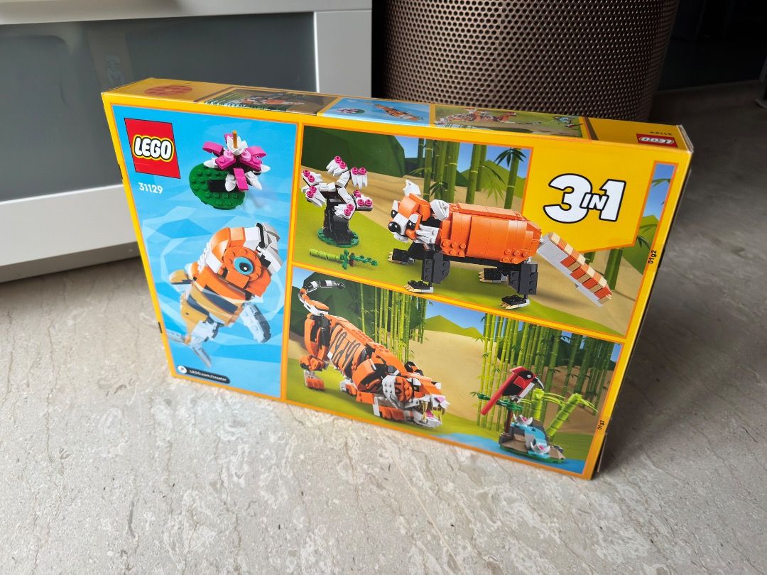 LEGO Creator 3in1: Majestic Tiger 31129 (Available Mid April 2025 ...