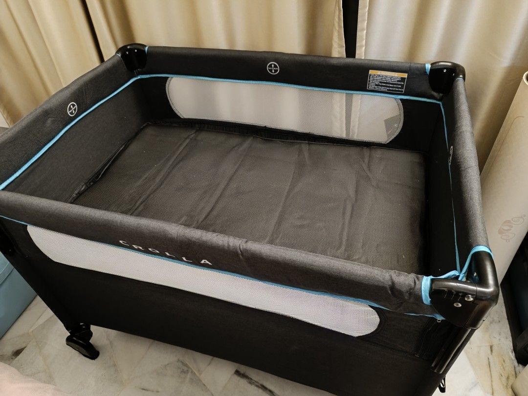 Crolla baby crolla ally baby cot - Tiffany blue, Babies & Kids, Baby ...