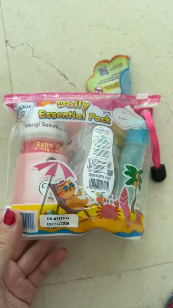 Cussons Baby Daily Essential Pack, Hobbies & Toys, Travel, Travel ...
