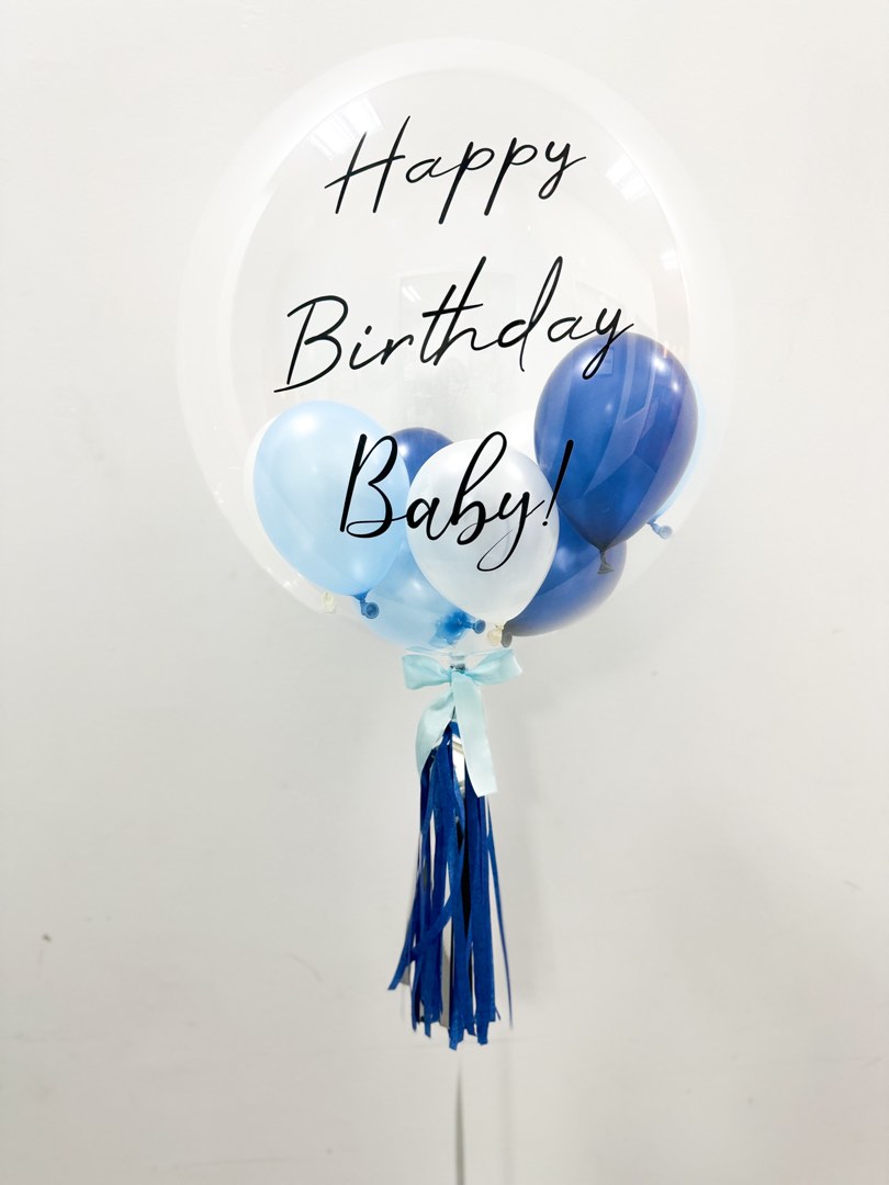 Customised Helium Balloon for Birthday Party, Proposal, Baby Shower ...