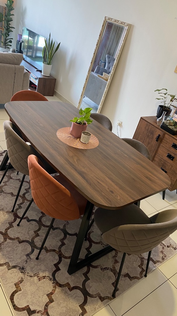 Dining table set for 6 - brand KINSEN, Furniture & Home Living, Furniture, Tables & Sets on ...