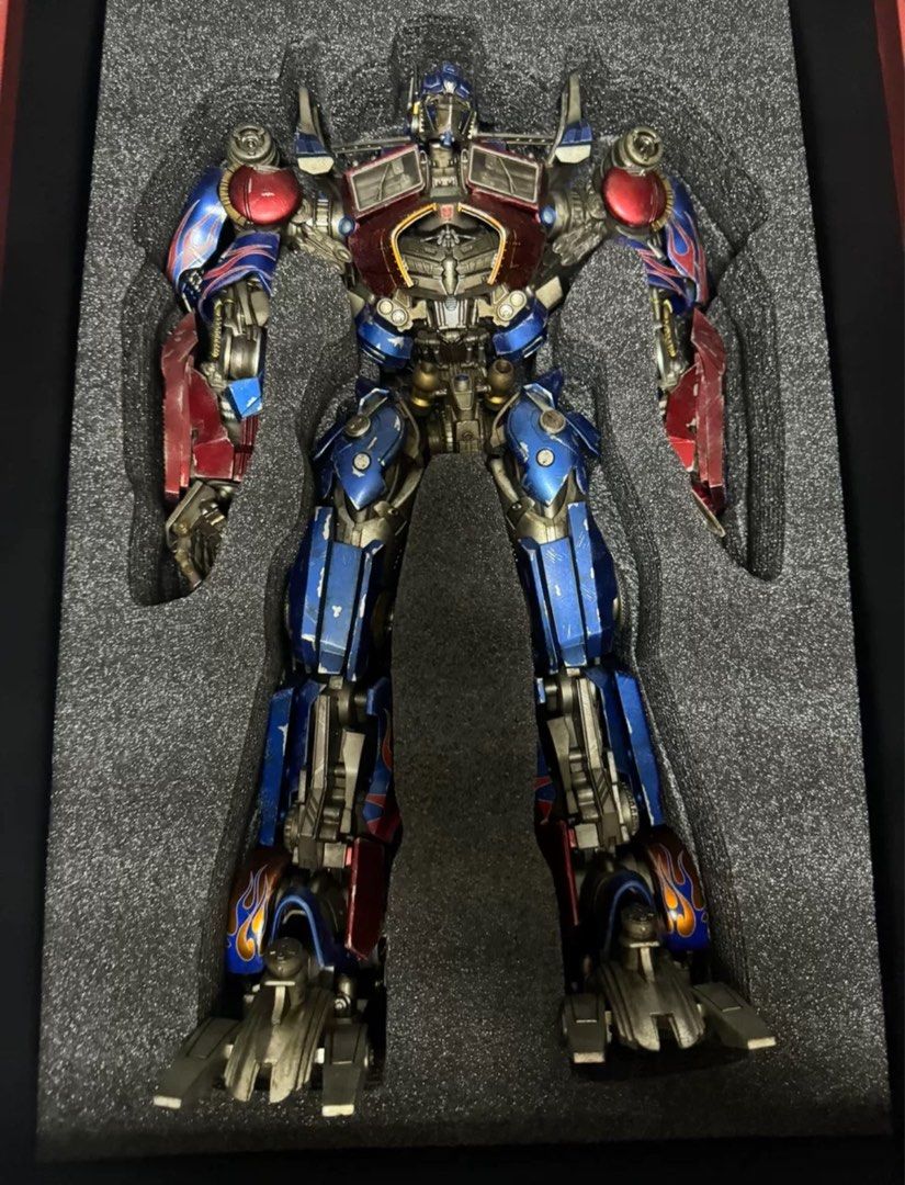 [Displayed] 3A ThreeZero Transformers DOTM Optimus Prime Premium Deluxe, Hobbies & Toys, Toys ...