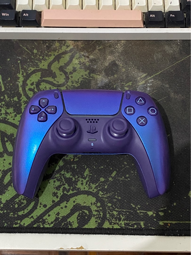 Dualsense PS5 Controller Chroma Indigo, Video Gaming, Gaming ...