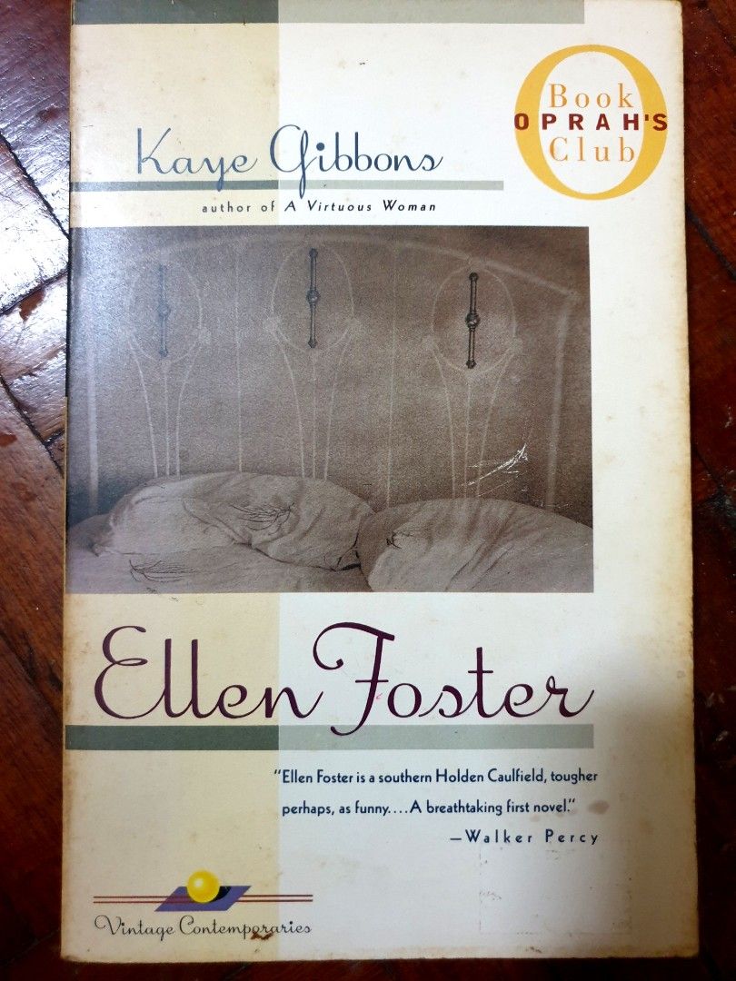 Ellen Foster by Kaye Gibbons, Hobbies & Toys, Books & Magazines ...