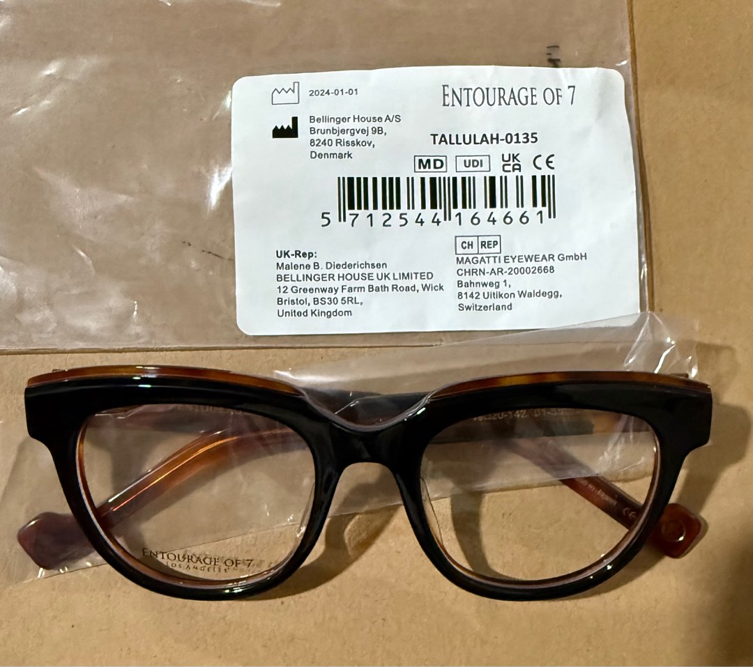 entourage of 7 eyeglasses, Women's Fashion, Watches & Accessories ...