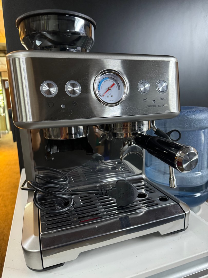 Espresso Coffee machine built in grinder., TV & Home Appliances ...