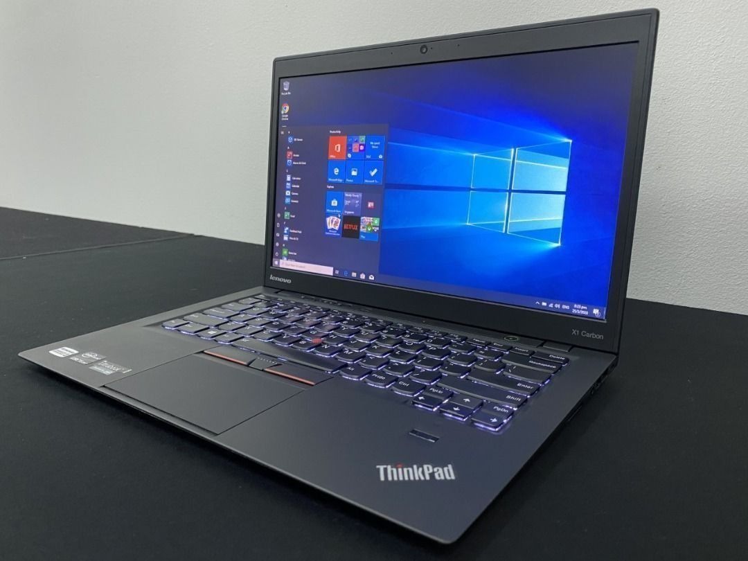 Fast Speed Lenovo ThinkPad X1 Carbon High Spec Laptop + MS Office ...