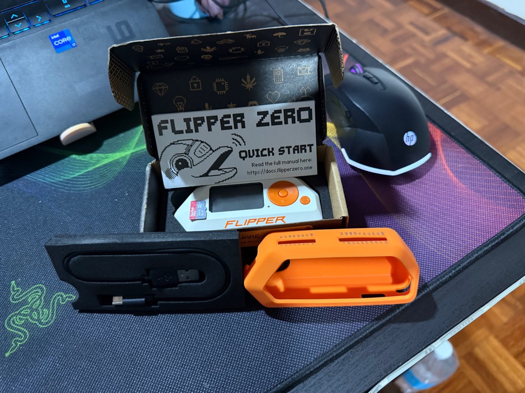 Flipper Zero Device (Casing and Memory card included), Computers & Tech ...