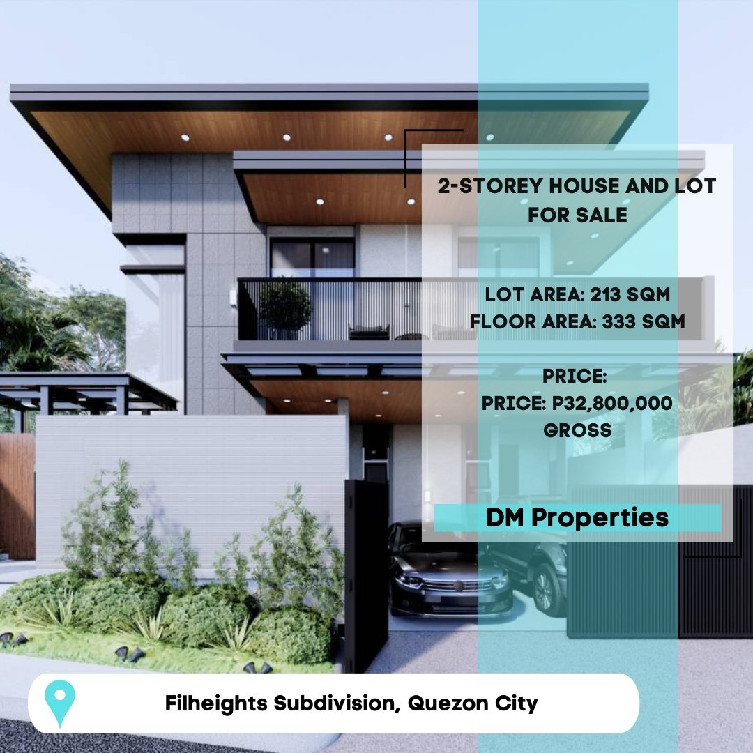 For Sale: 2-Storey Residential House in Filheights Subdivision, Quezon ...