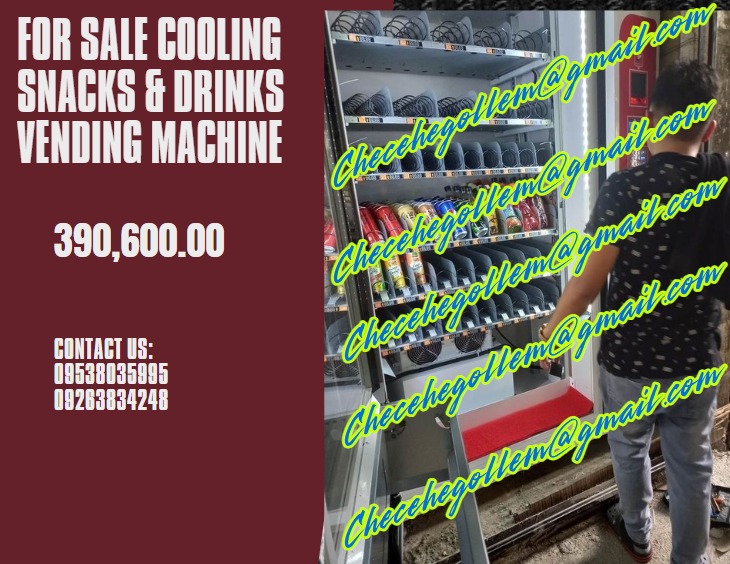 FOR SALE COOLING SNACKS & DRINKS VENDING MACHINE, Everything Else ...