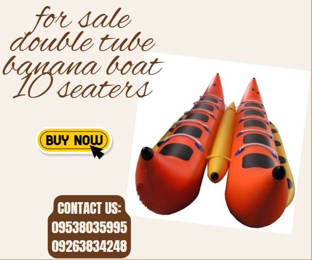 for sale double tube banana boat 10 seaters, Everything Else, Others on ...