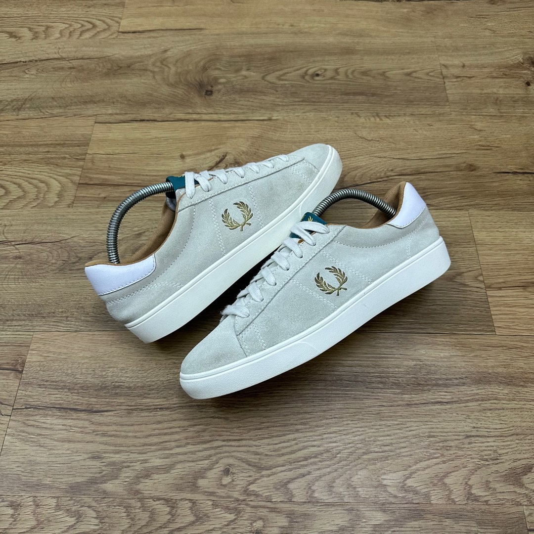 Fred perry suede 7uk, Men's Fashion, Footwear, Sneakers on Carousell