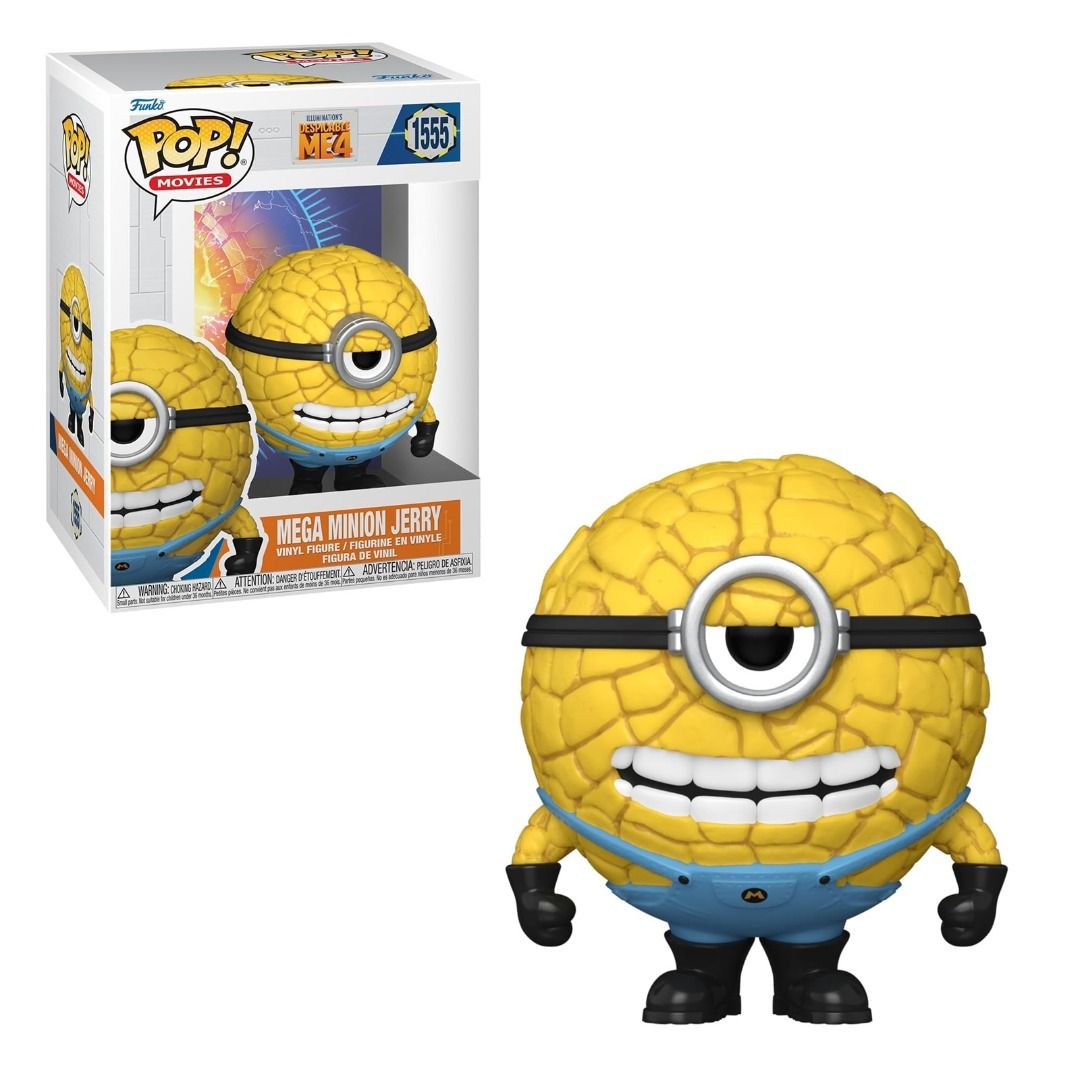 [Free Delivery] Funko POP! Movies: Despicable Me 4 - Mega Minion Jerry ...