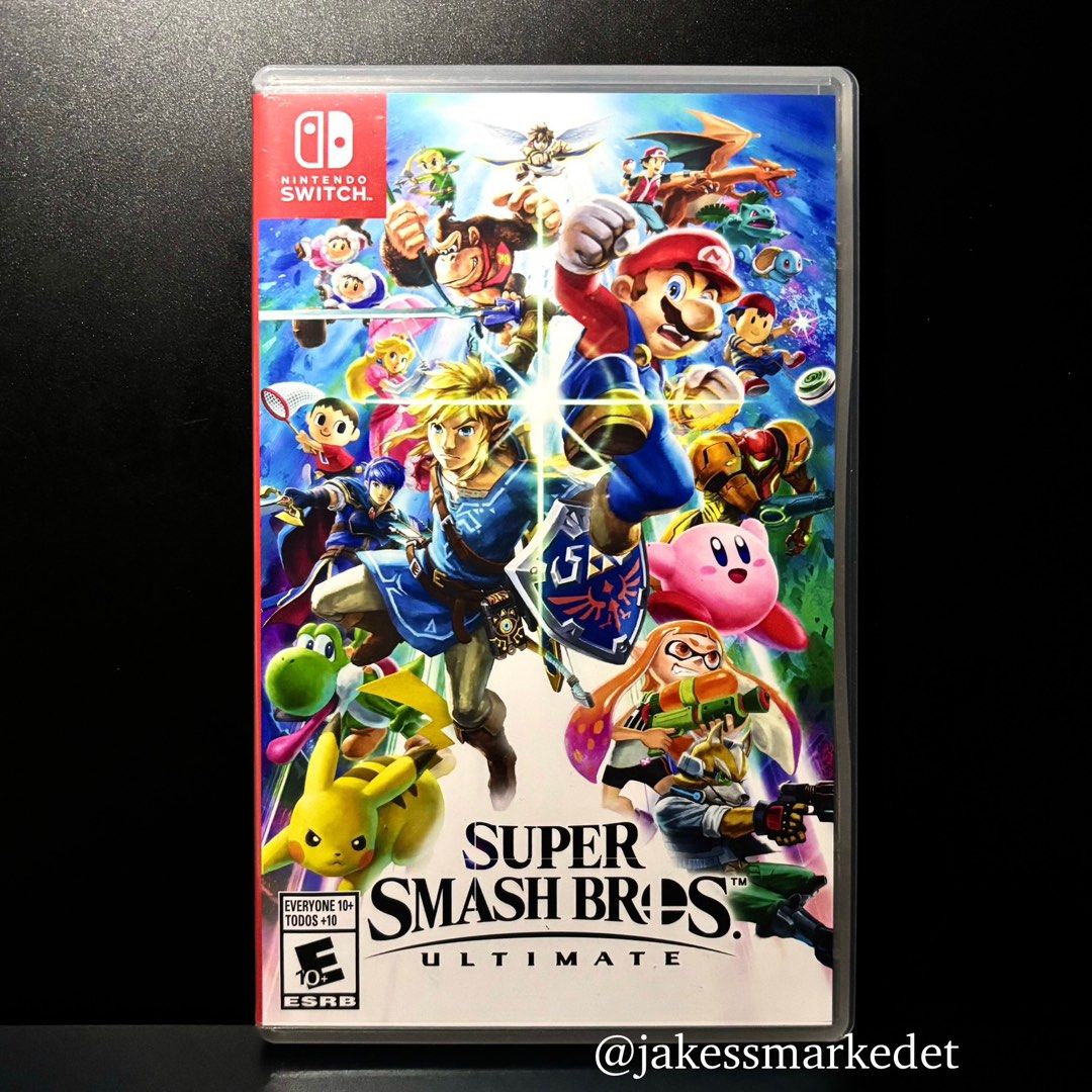 FREE TRACKED MAILING Super Smash Bros Ultimate Nintendo Switch Games ...
